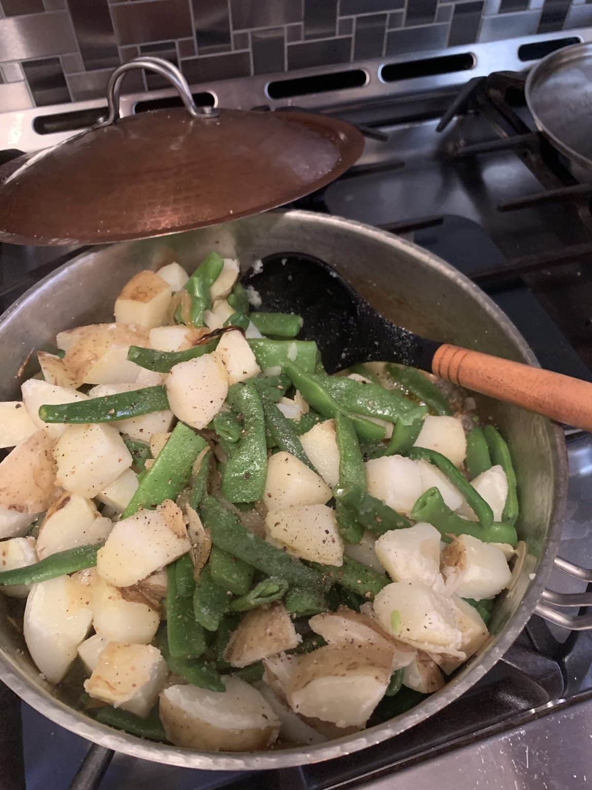 Italian Green Beans and Potatoes (an Italian American Recipe)