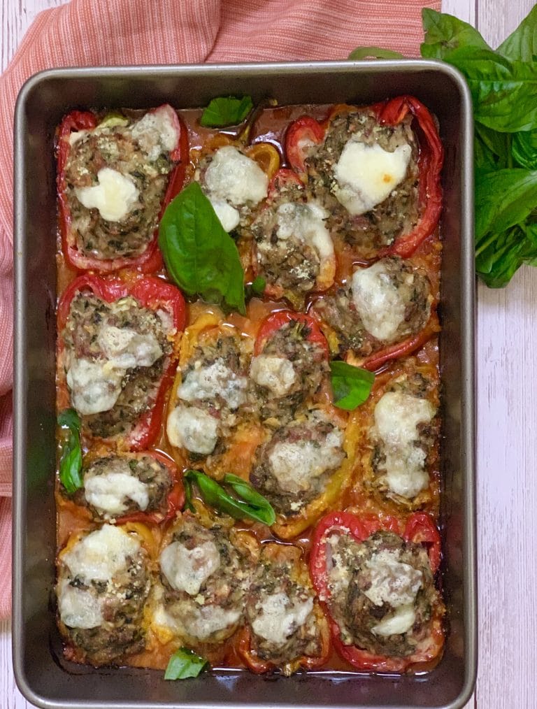 Stuffed Italian Peppers (an Italian American Recipe)