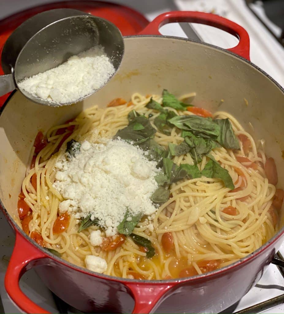 Pasta with Quick Grape Tomato Sauce - Mangia with Michele