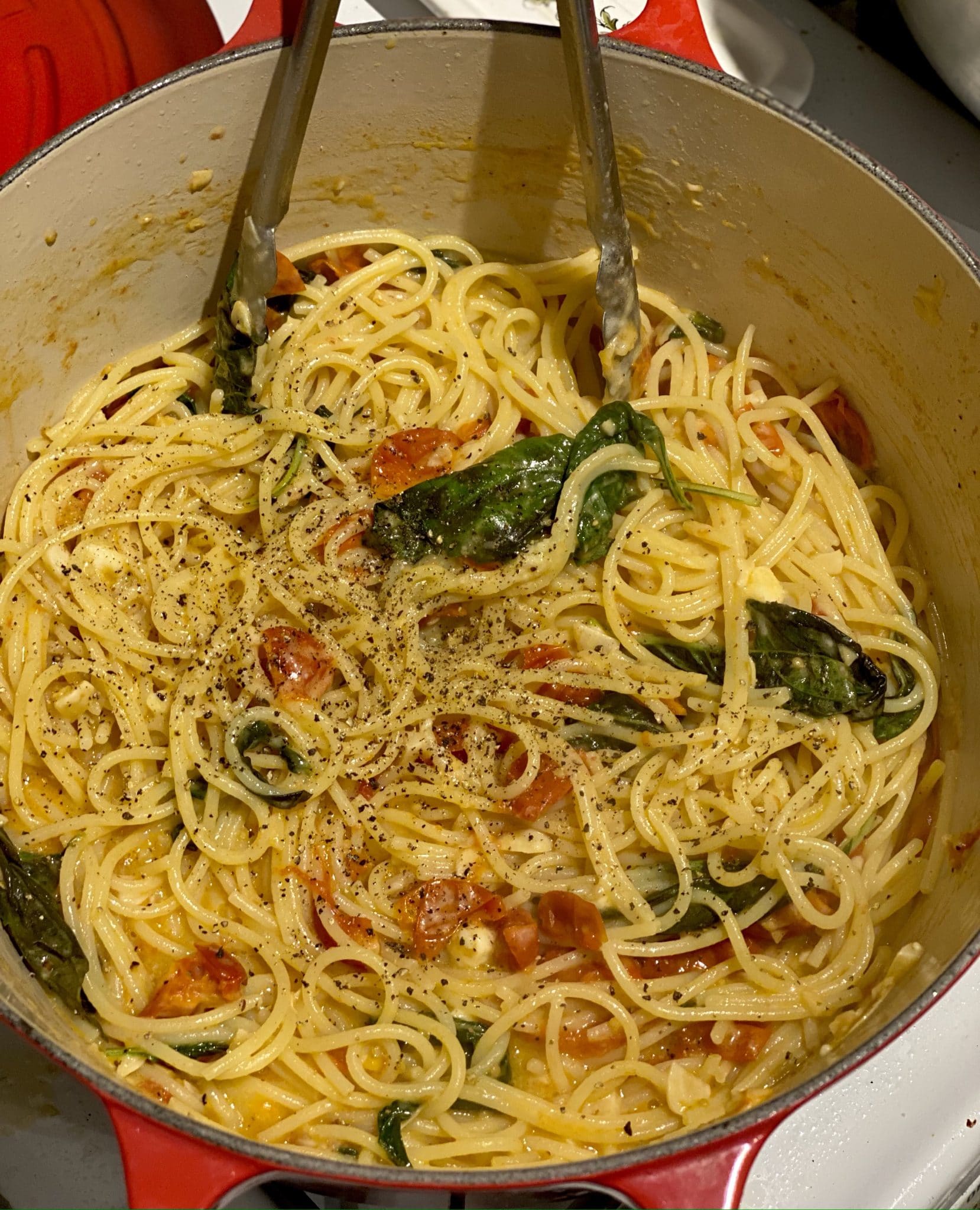 Fresh Grape Tomato Pasta