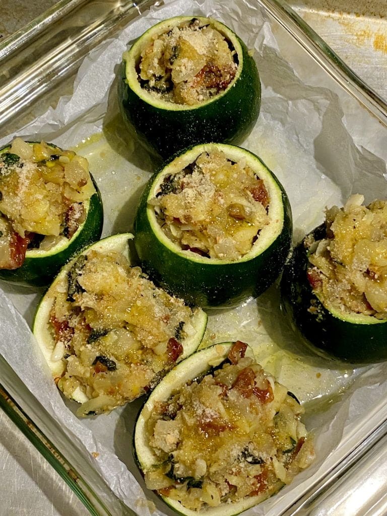 Stuffed Zucchini (an Italian Recipe)