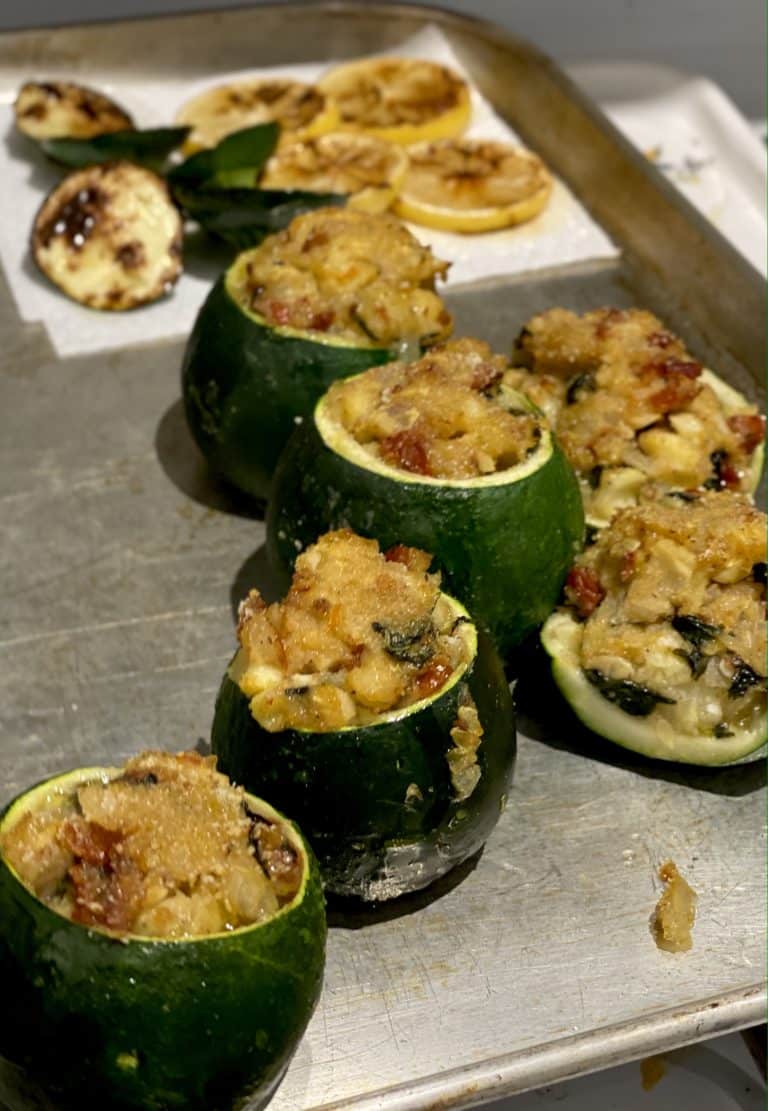 Stuffed Zucchini (an Italian Recipe)