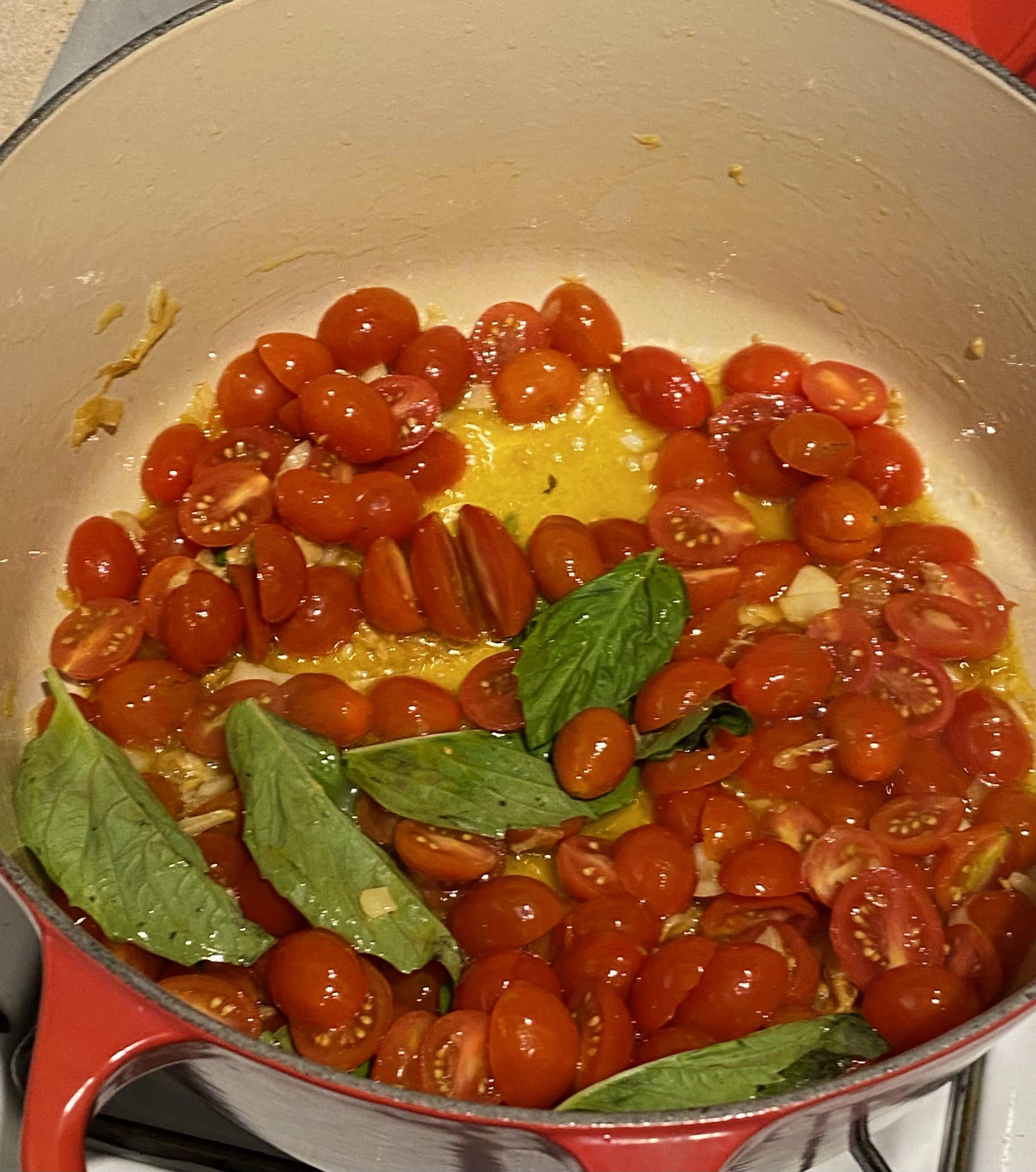 Fresh Grape Tomato Pasta