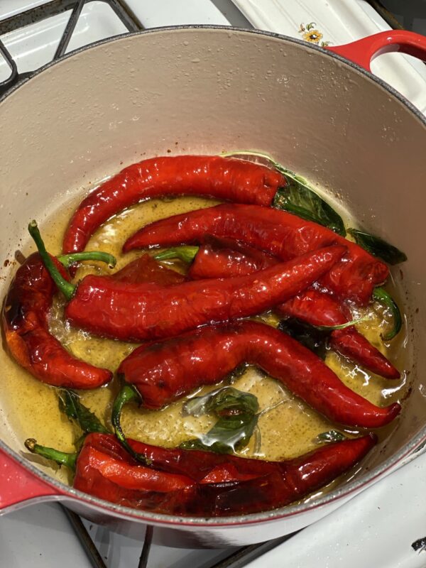 Fried Italian Sweet Peppers (an Italian American Recipe)