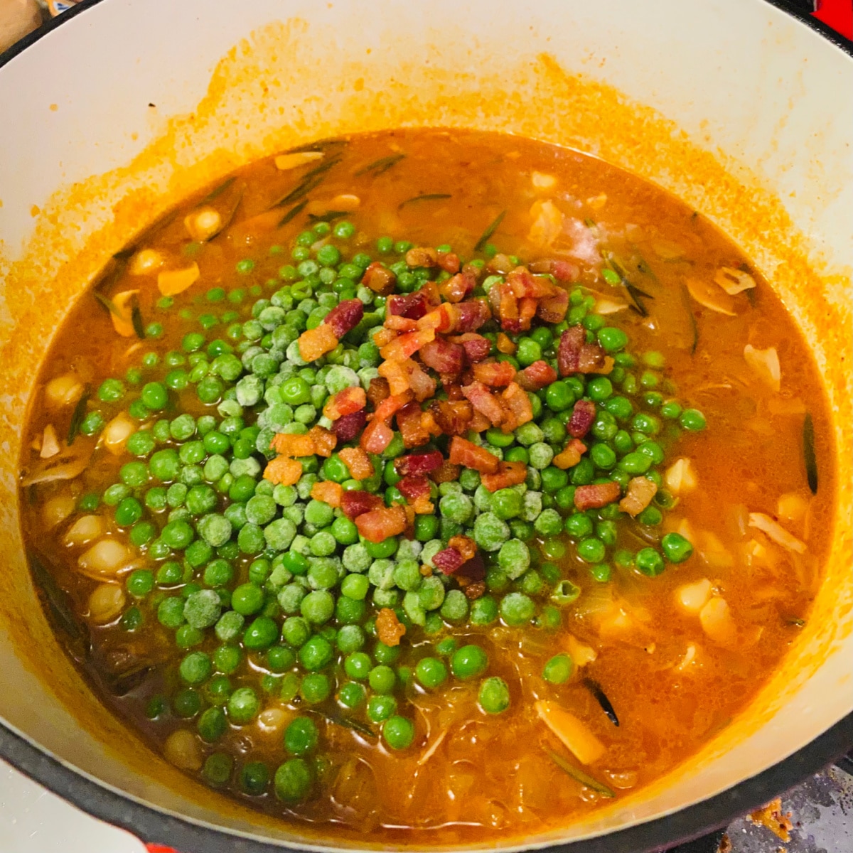 Easy Pasta e Piselli (Italian Pasta with Peas) - Mangia with Michele