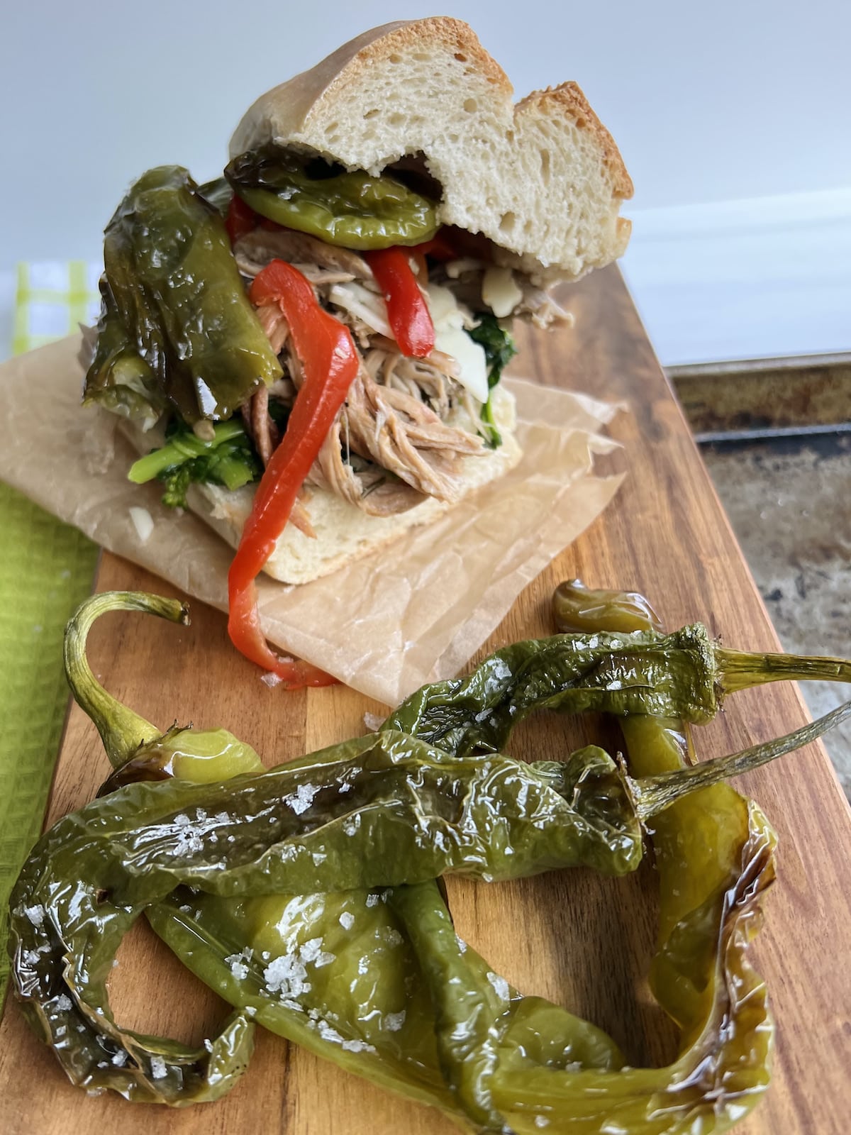 Long Hot Peppers Recipe - Mangia with Michele