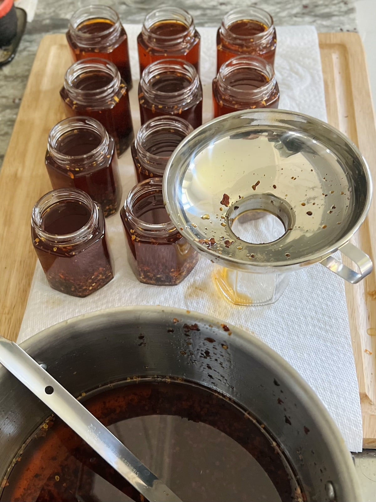 Quick and Easy Italian Chili Oil (Olio Santo) - Mangia with Michele