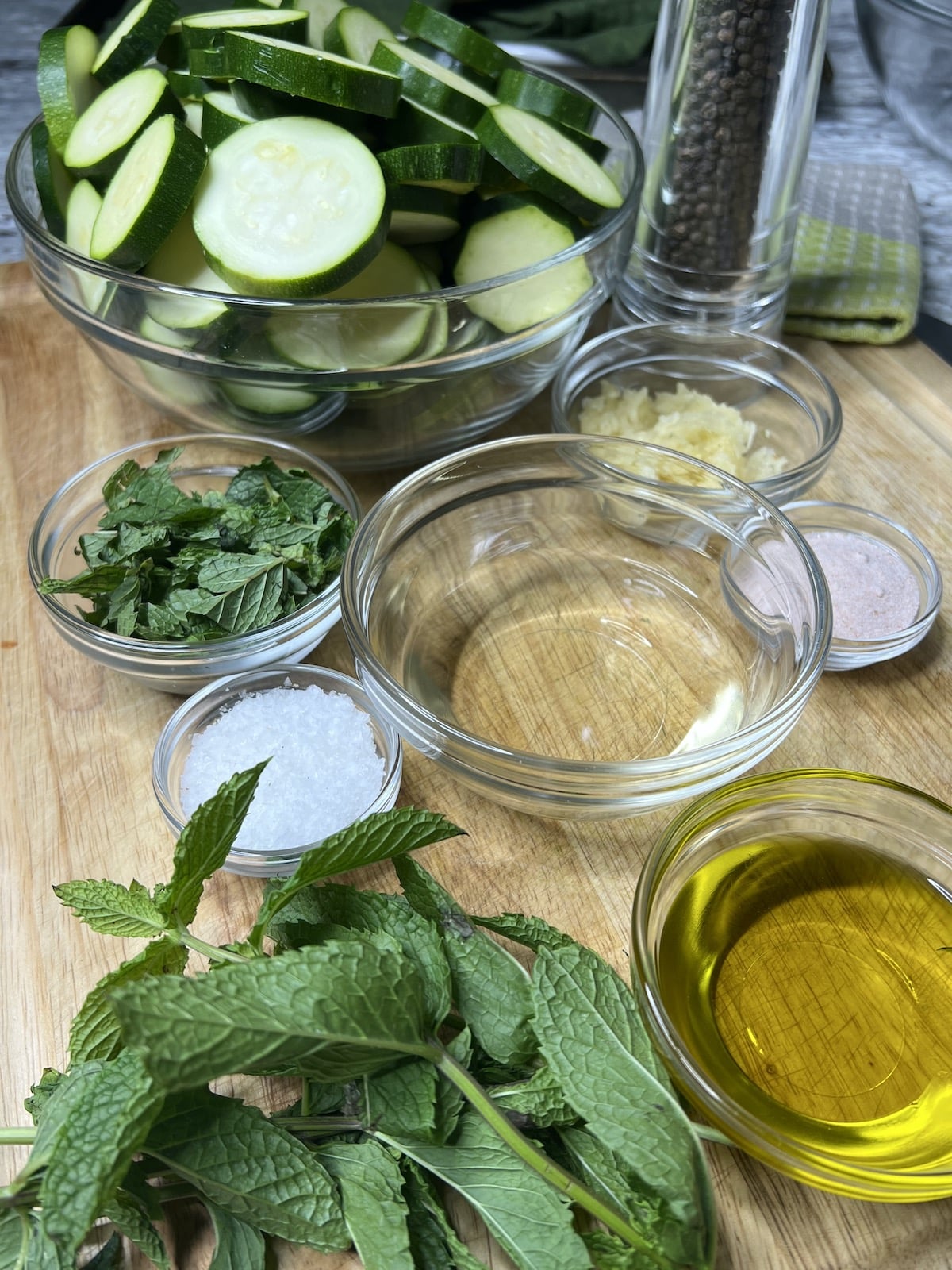 Zucchini alla Scapece (Zucchini w/Mint & Vinegar) - Mangia with Michele