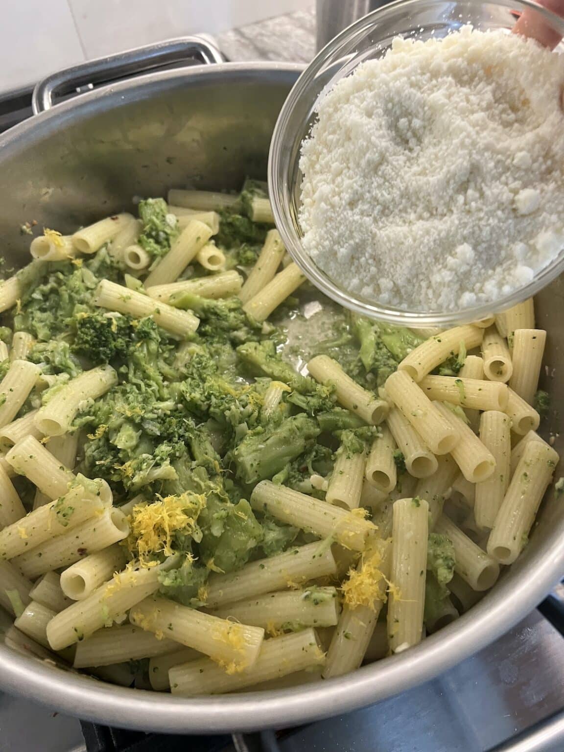 Italian Broccoli Pasta with Pecorino and Lemon - Mangia with Michele