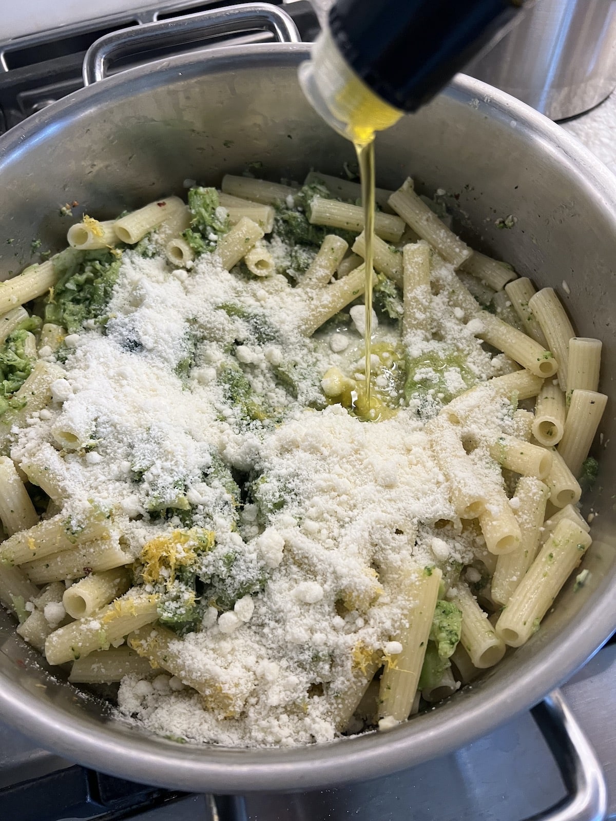 Italian Broccoli Pasta with Pecorino and Lemon - Mangia with Michele