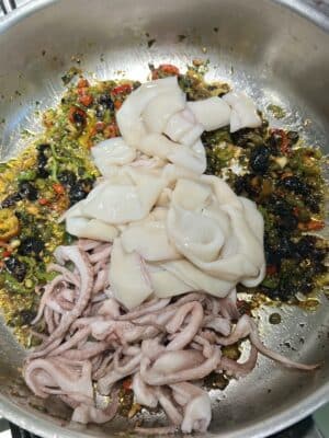 Sauteed Calamari (Quick and Easy) - Not Fried - Mangia with Michele