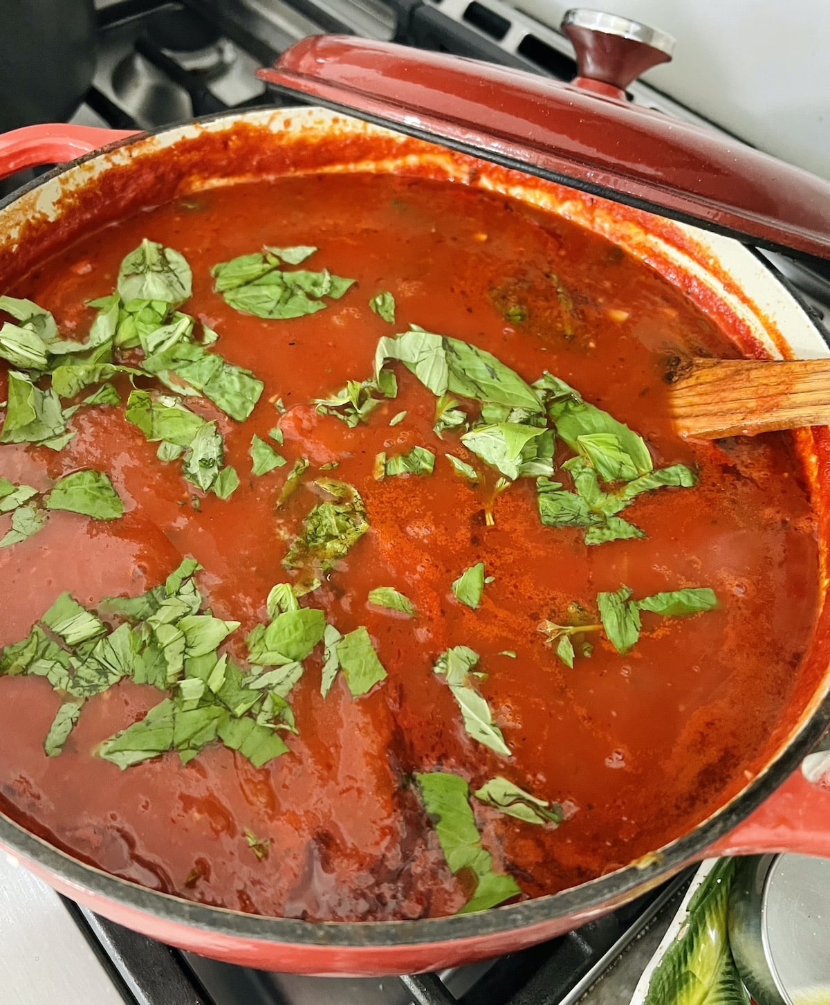 Authentic Sugo Recipe without Meat (Italian Tomato Basil Sauce)