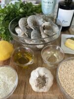 Shrimp Oreganata in White Wine Lemon Butter - Mangia with Michele