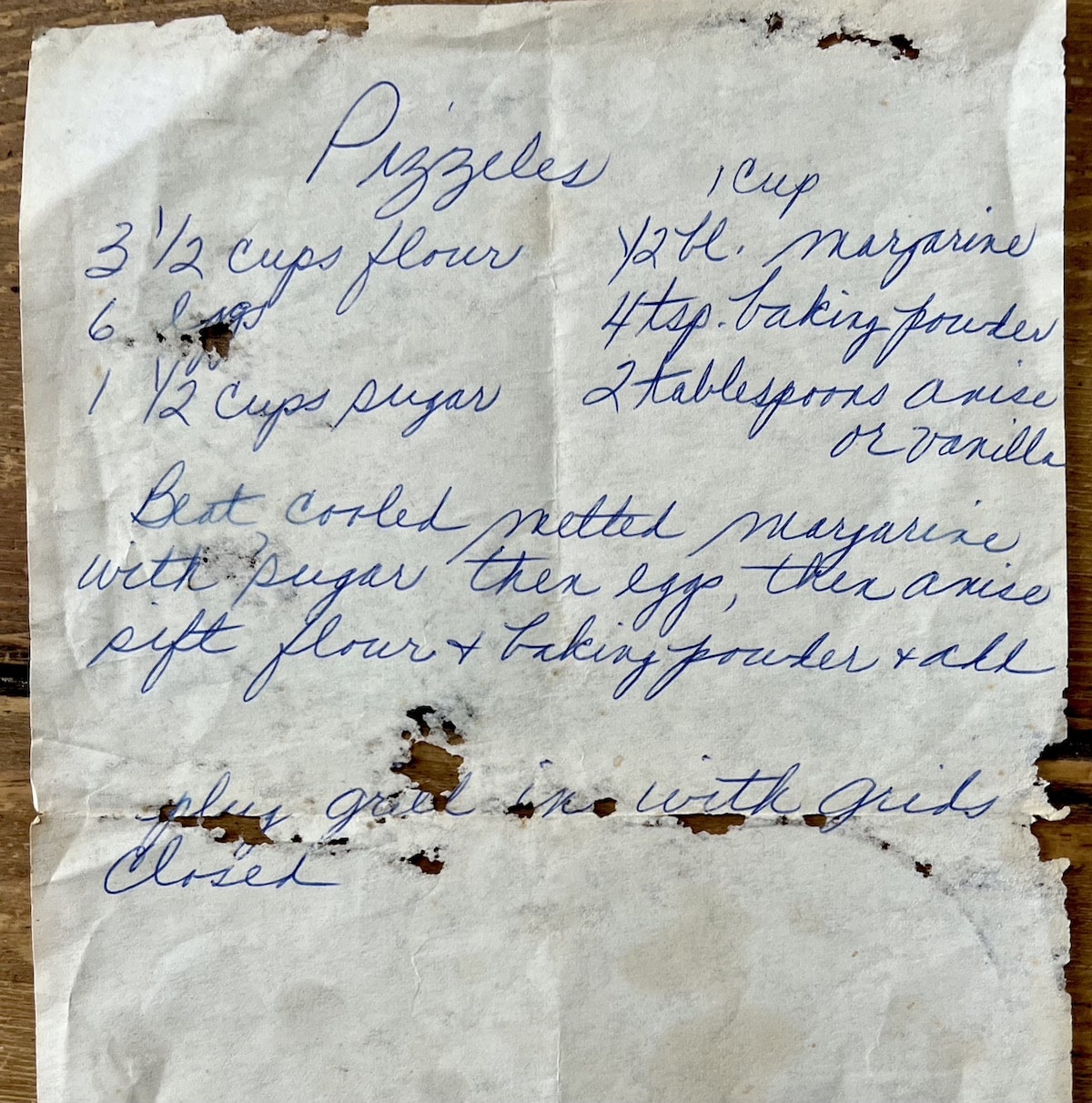 Anise Pizzelle Recipe (Classic Italian Wafer Cookies) - Mangia with Michele