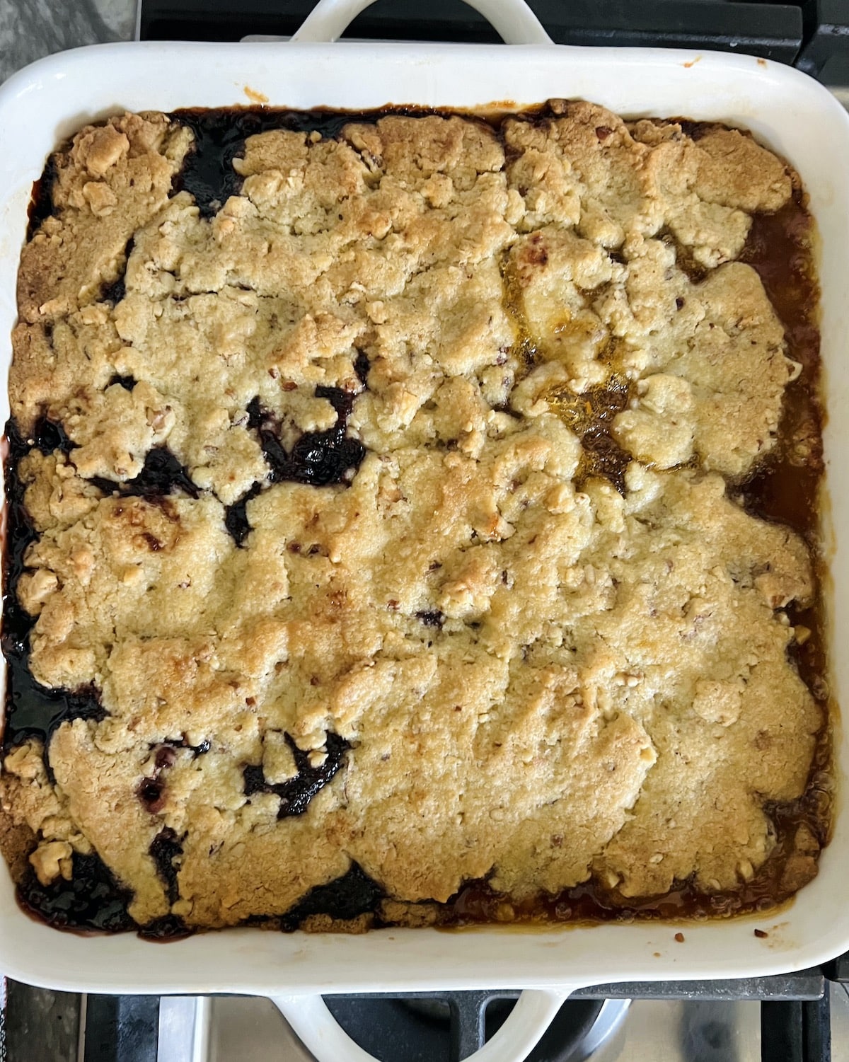 Czechoslovakian Cookies (Cookie Bars with Nuts and Jam)