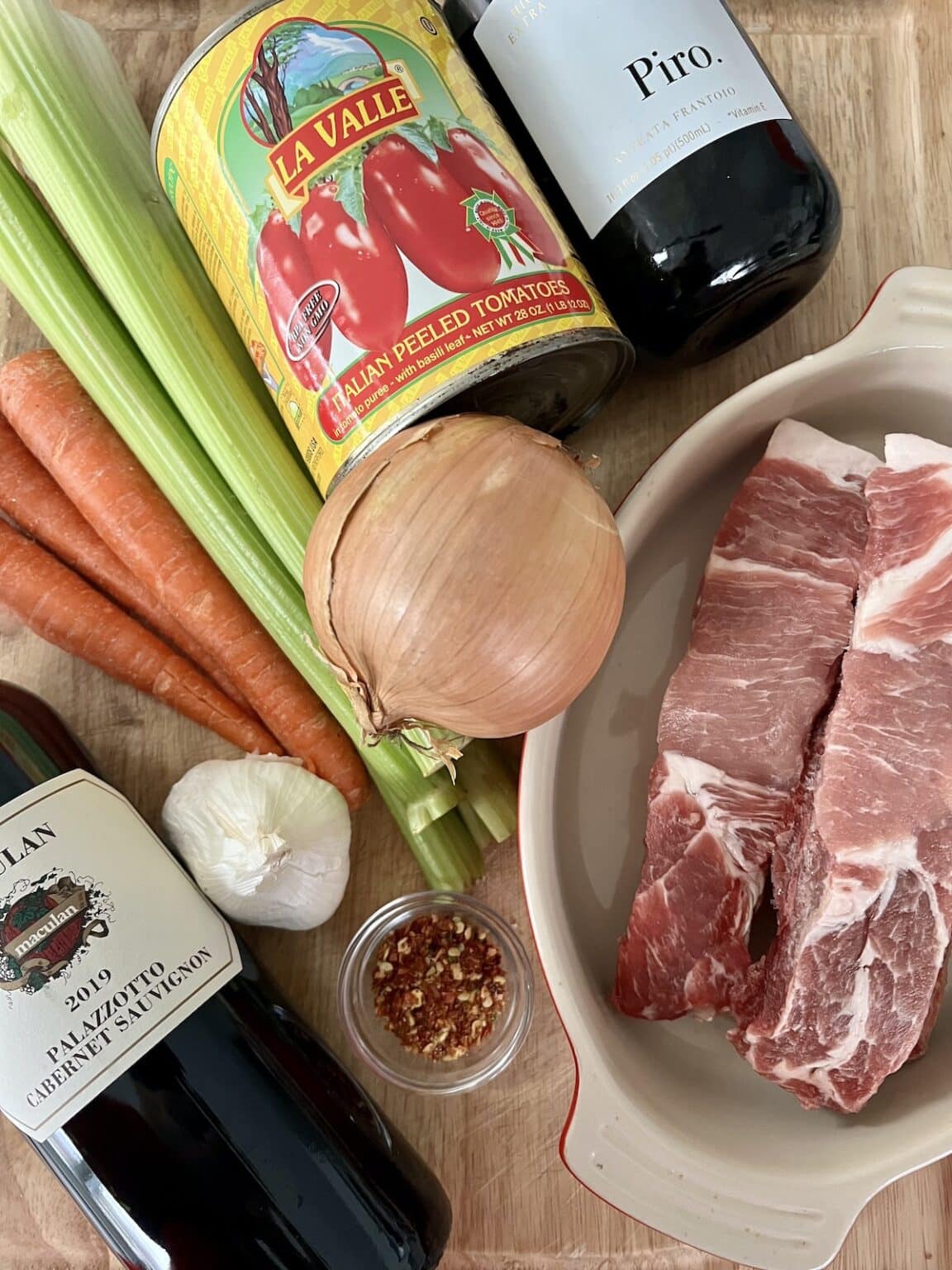 Pork Ragu Recipe ~ Braised Country Rib Sauce (One Pot) - Mangia with ...