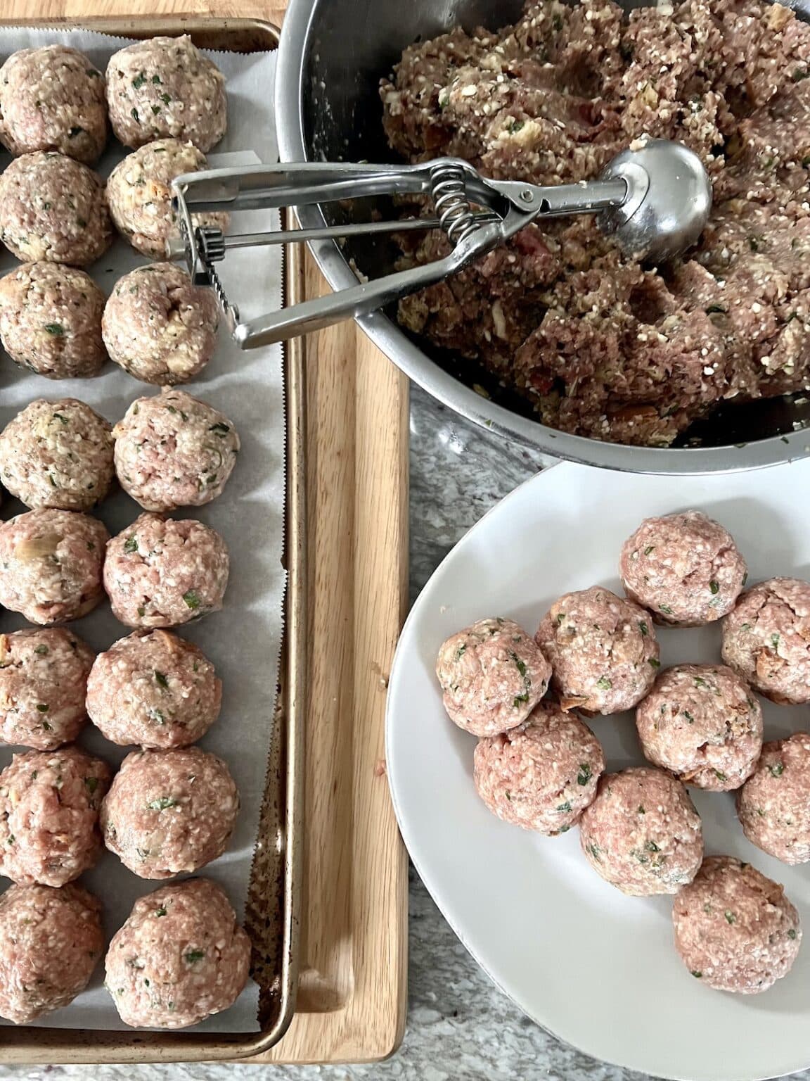 Italian Meatballs No Bread Crumbs (Made with Oats, Baked)