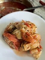 Authentic Italian Red Clam Sauce with Linguine - Mangia with Michele