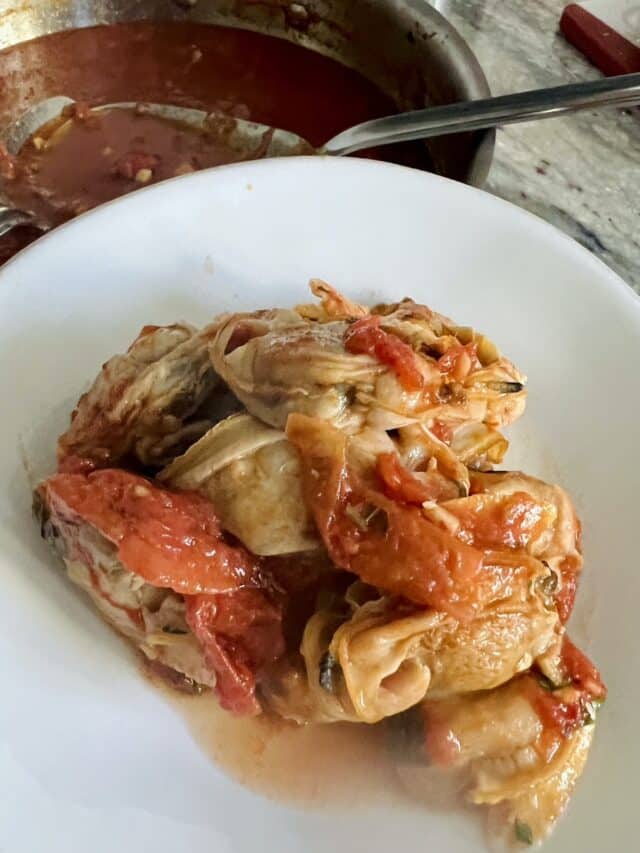 Authentic Italian Red Clam Sauce with Linguine - Mangia with Michele