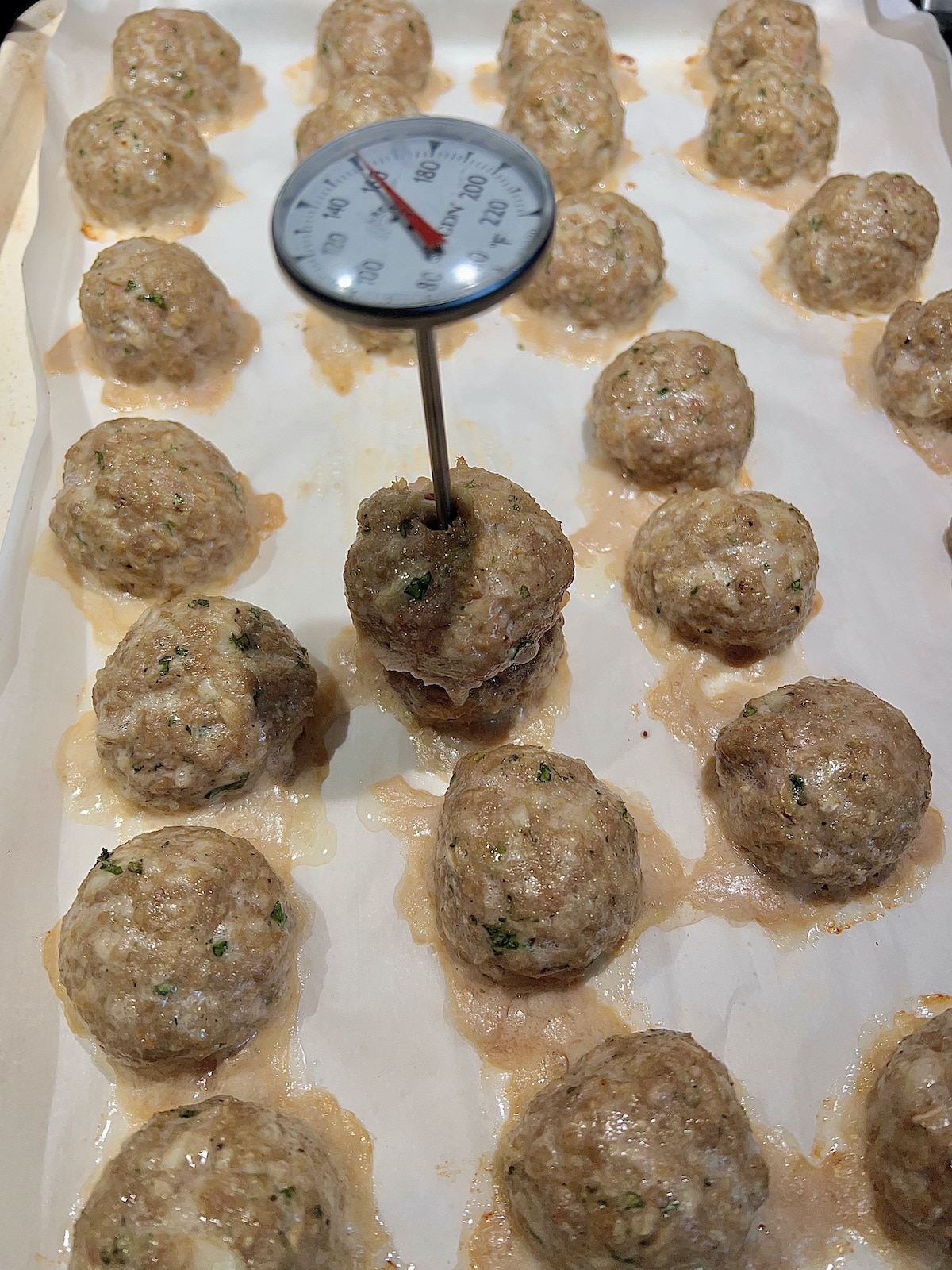 Italian Meatballs No Bread Crumbs (Made with Oats, Baked)