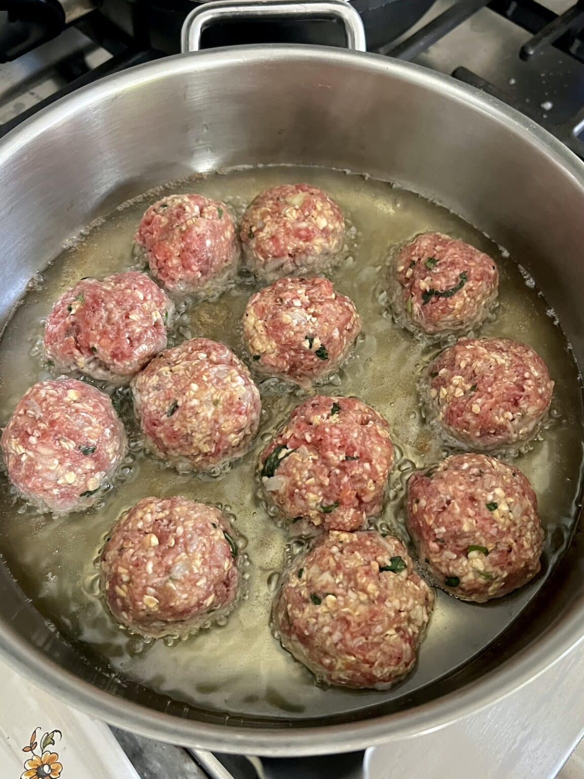 Fried Meatballs (Easy) ~ Beef, Pork, Veal - Mangia with Michele