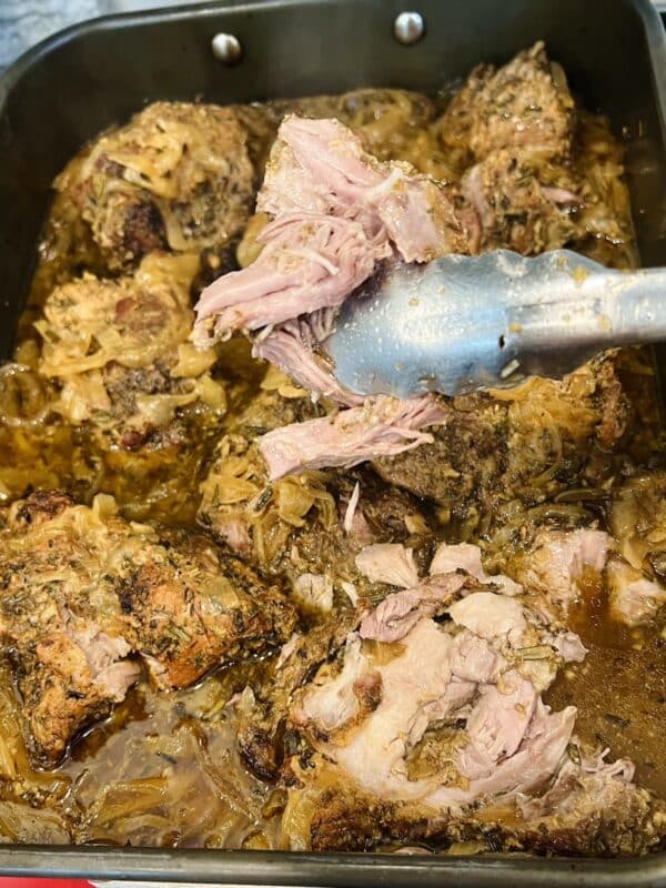 Italian Pulled Pork ~ Slow Roasted Pork Shoulder - Mangia with Michele