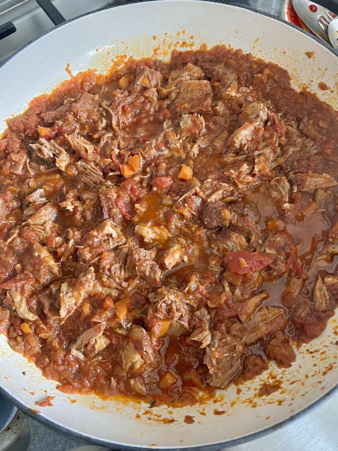 Pork Ragu Recipe ~ Braised Country Rib Sauce (One Pot) - Mangia with ...