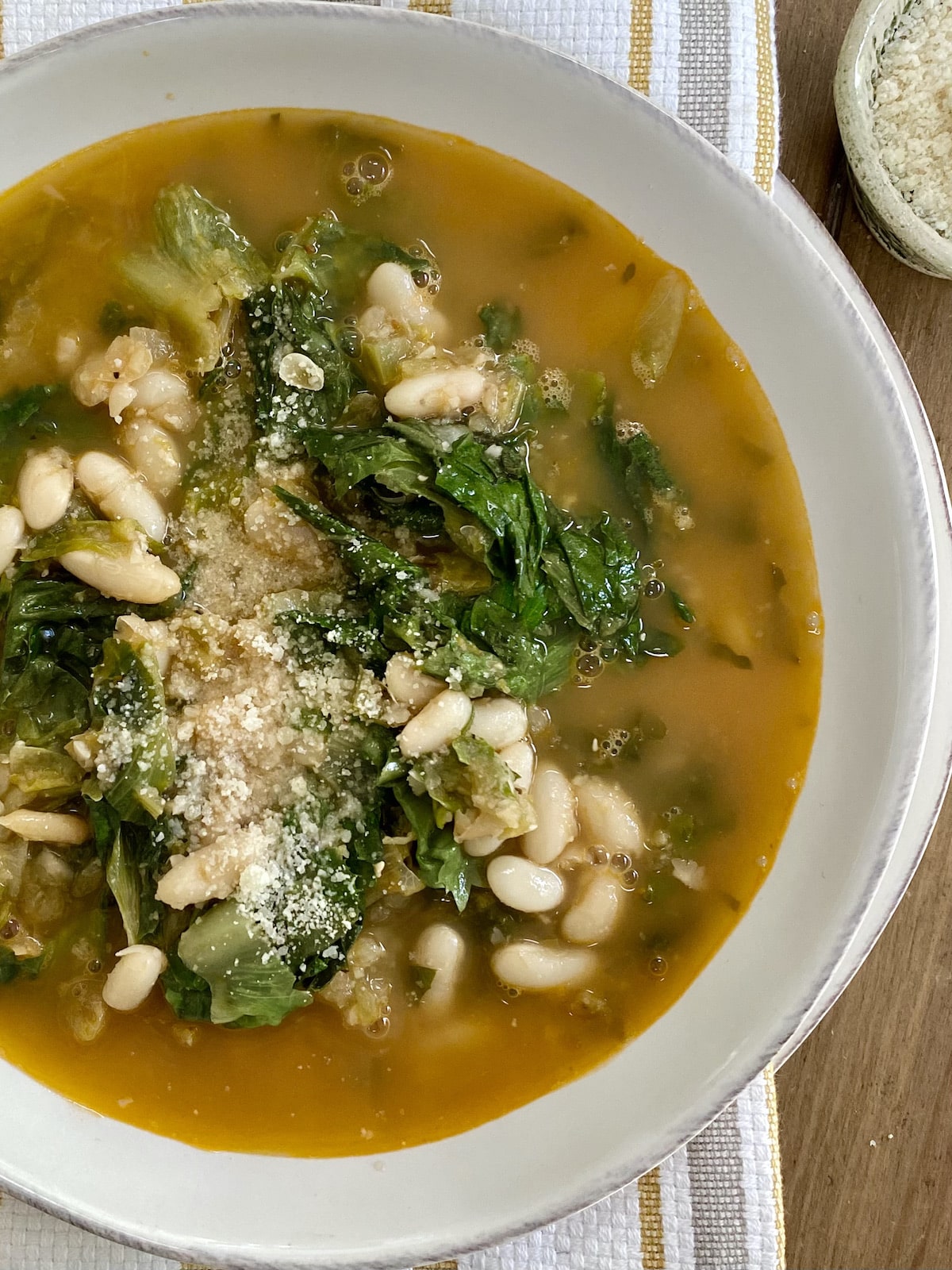Escarole And White Bean Soup One Pot Mangia With Michele