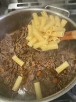 Beef Brisket Ragu with Pasta (Great for Sunday Dinner!) - Mangia with ...