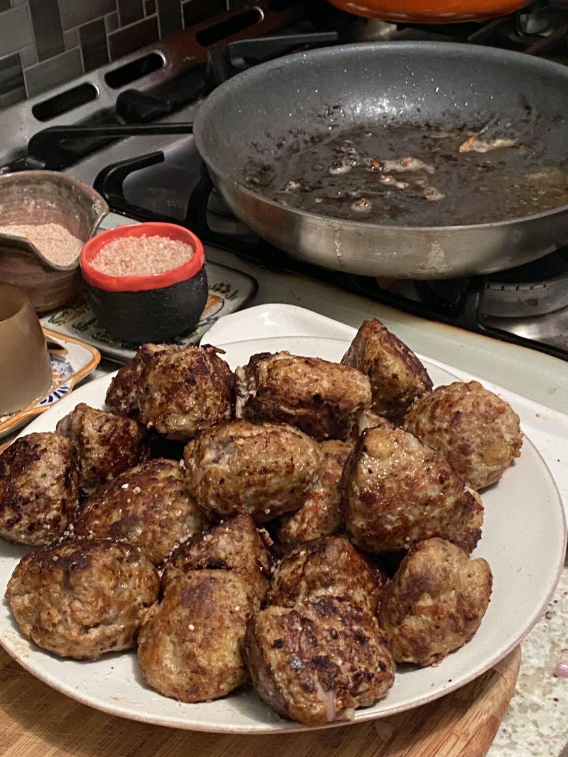 Fried Meatballs (Easy) ~ Beef, Pork, Veal - Mangia with Michele