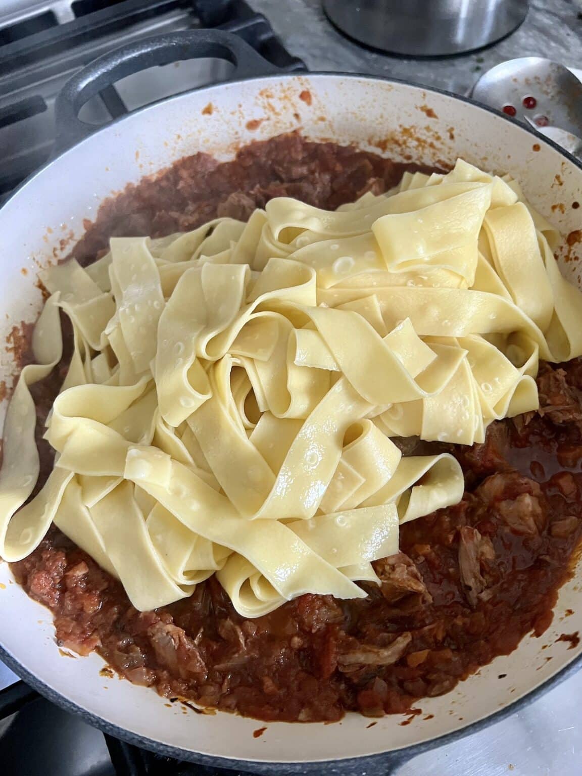 Pork Ragu Recipe ~ Braised Country Rib Sauce (One Pot) - Mangia with ...