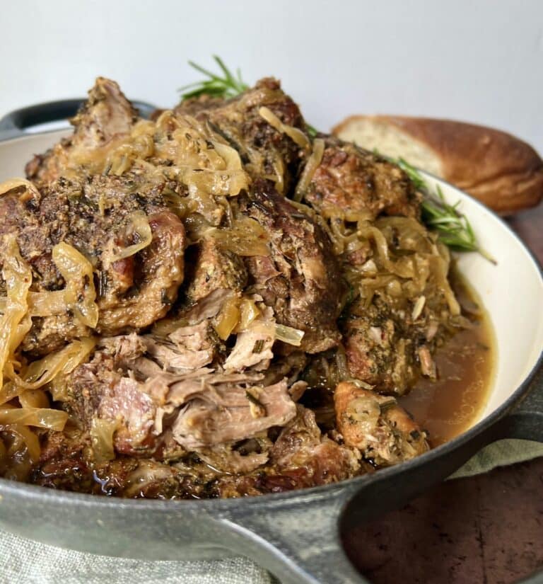 Italian Pulled Pork ~ Slow Roasted Pork Shoulder - Mangia with Michele