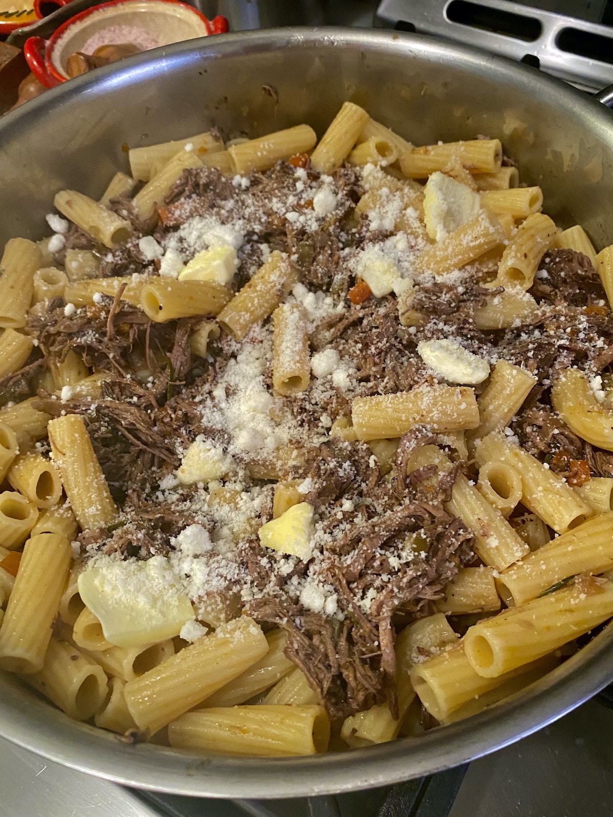 Beef Brisket Ragu with Pasta (Great for Sunday Dinner!) - Mangia with ...