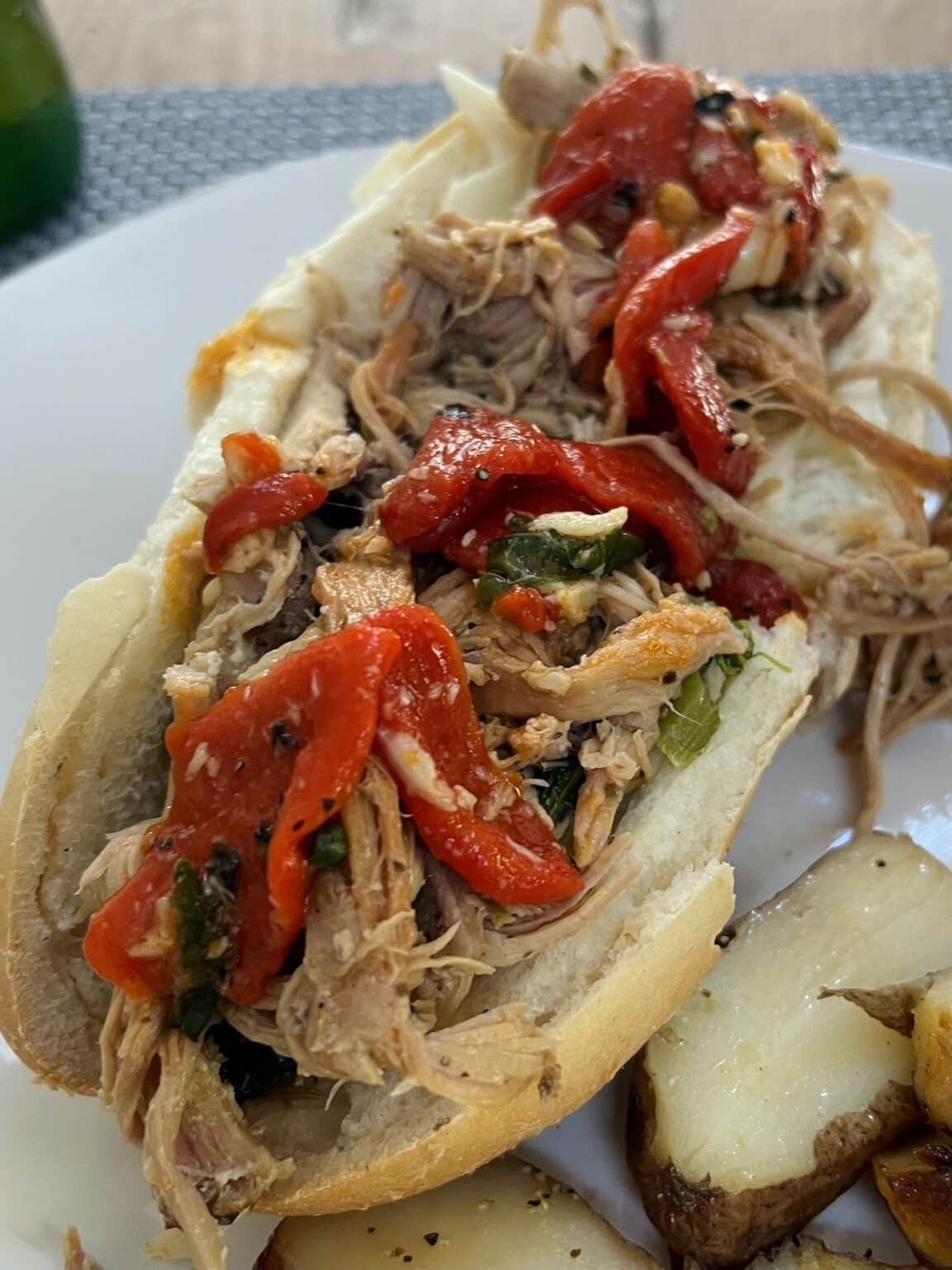 Italian Pulled Pork ~ Slow Roasted Pork Shoulder - Mangia with Michele