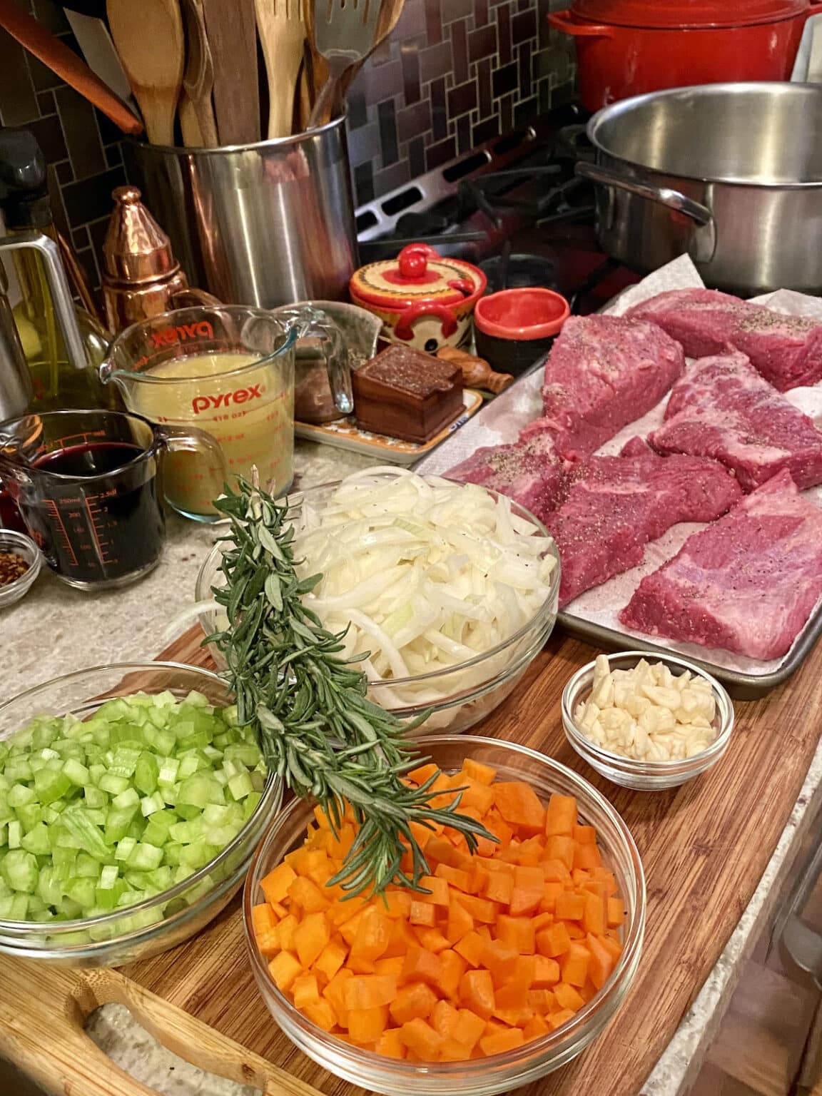 Beef Brisket Ragu with Pasta (Great for Sunday Dinner!) - Mangia with ...