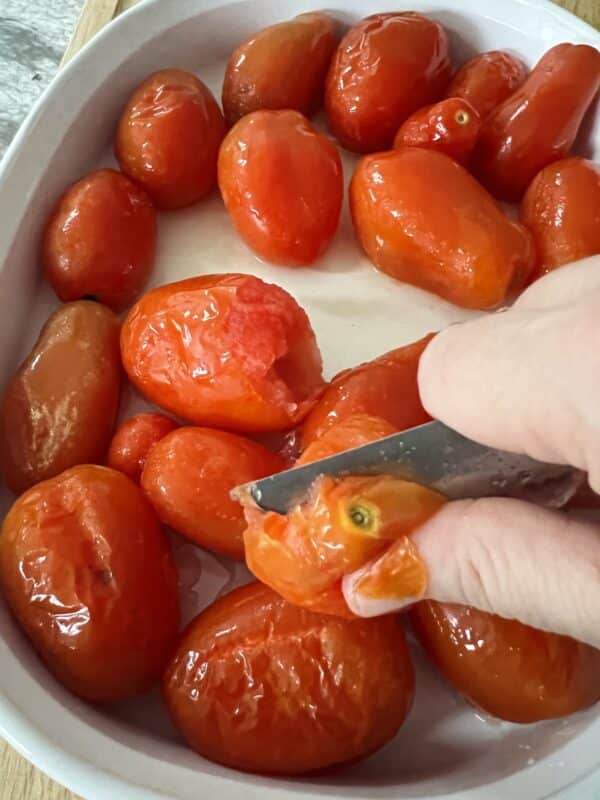 How to Make Sauce from Frozen Tomatoes (Very Easy!) - Mangia with Michele
