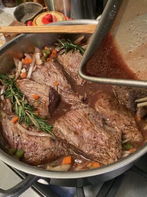 Beef Brisket Ragu with Pasta (Great for Sunday Dinner!) - Mangia with ...