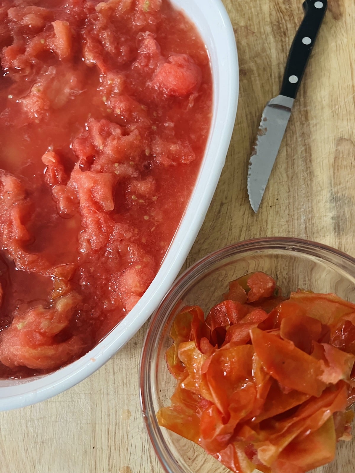 How to Make Sauce from Frozen Tomatoes (Very Easy!) - Mangia with Michele
