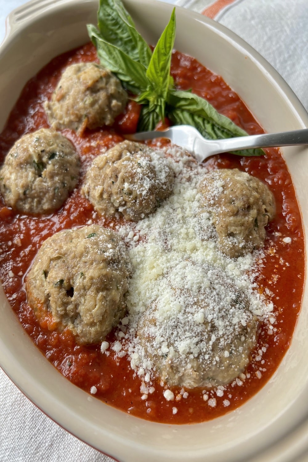 Italian Meatballs No Bread Crumbs (Made with Oats, Baked)