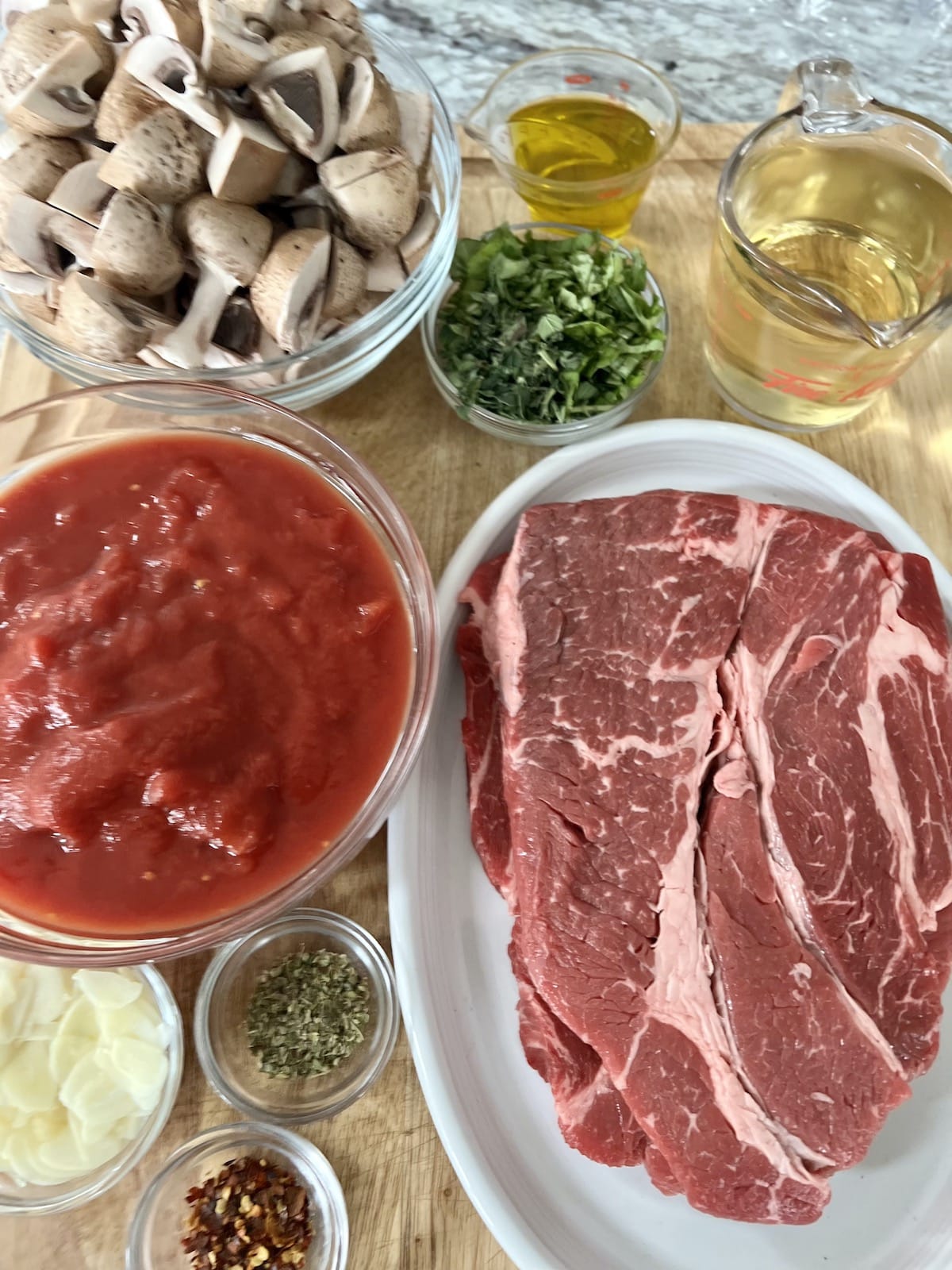 Pizzaiola Sauce with Beef ~ Steak Pizzaiola (Italian American)