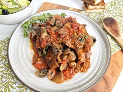 Pizzaiola Sauce with Beef ~ Steak Pizzaiola (Italian American)