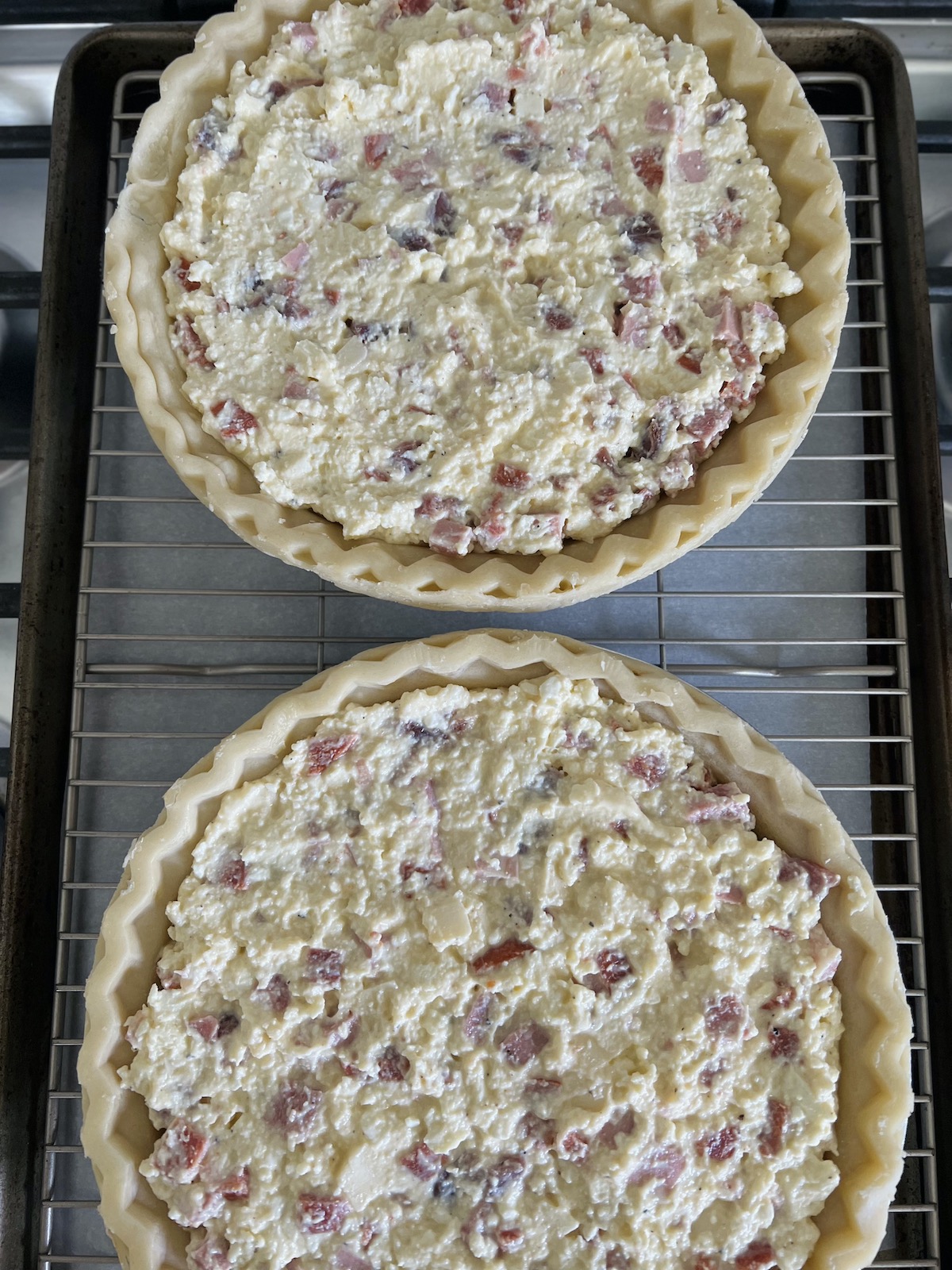 The Easiest Italian Easter Meat Pie ~ Pizzagaina (Pizza Rustica)