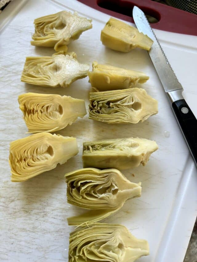 Italian Artichoke Hearts with Lemon Breadcrumbs (Baked)