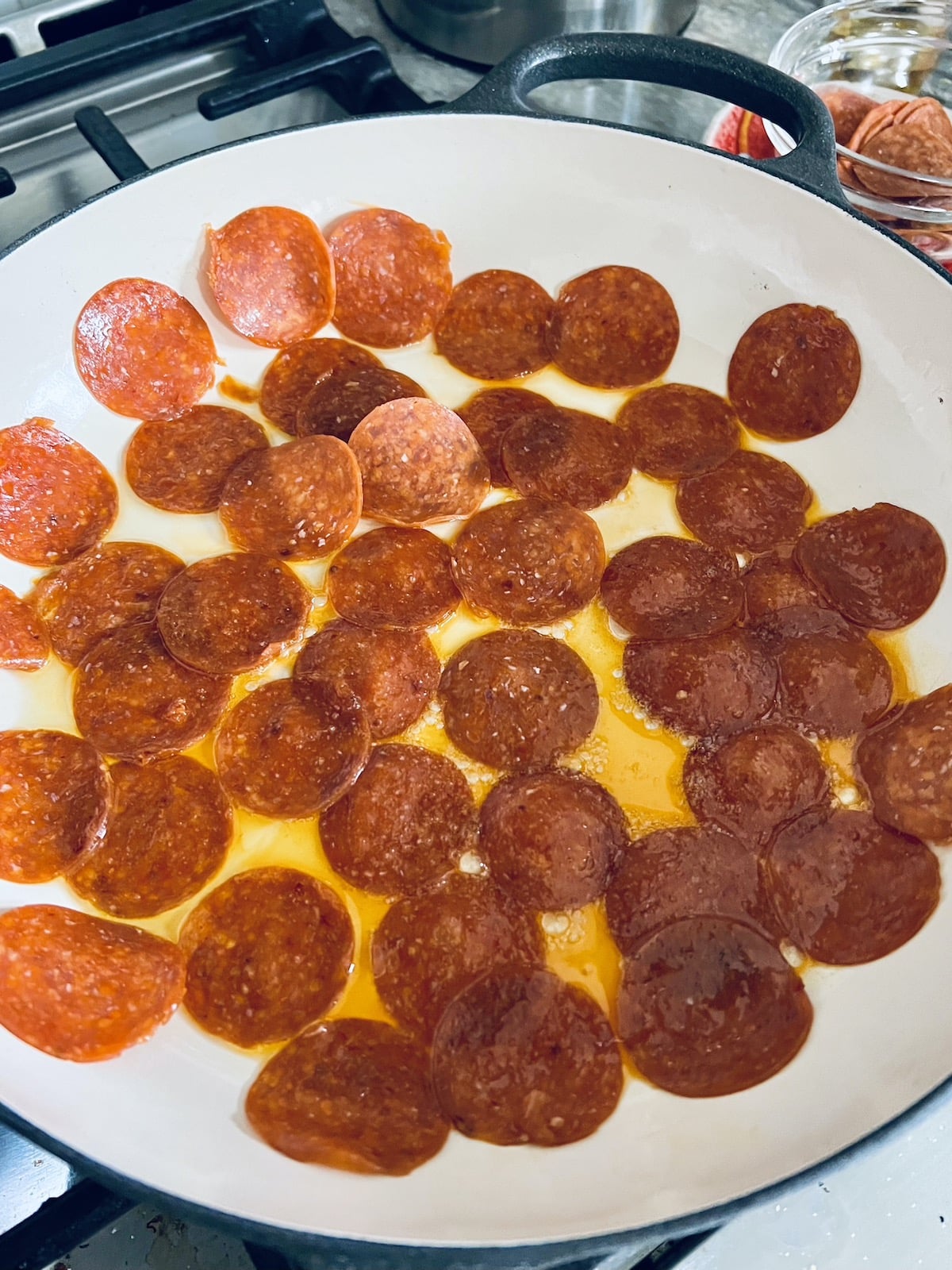 Pizzaiolo Pasta with Crispy Pepperoni (Easy & Fun!) - Mangia with Michele