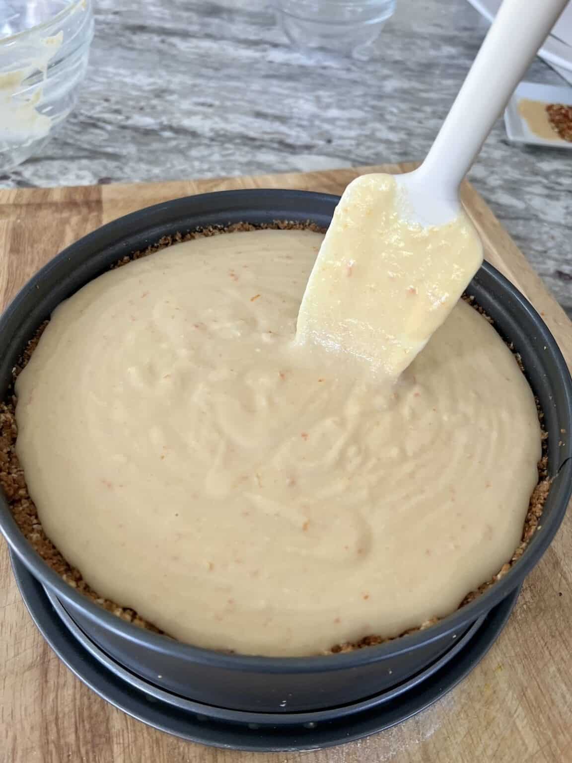 Sicilian Cheesecake with Ricotta, Orange and Almond