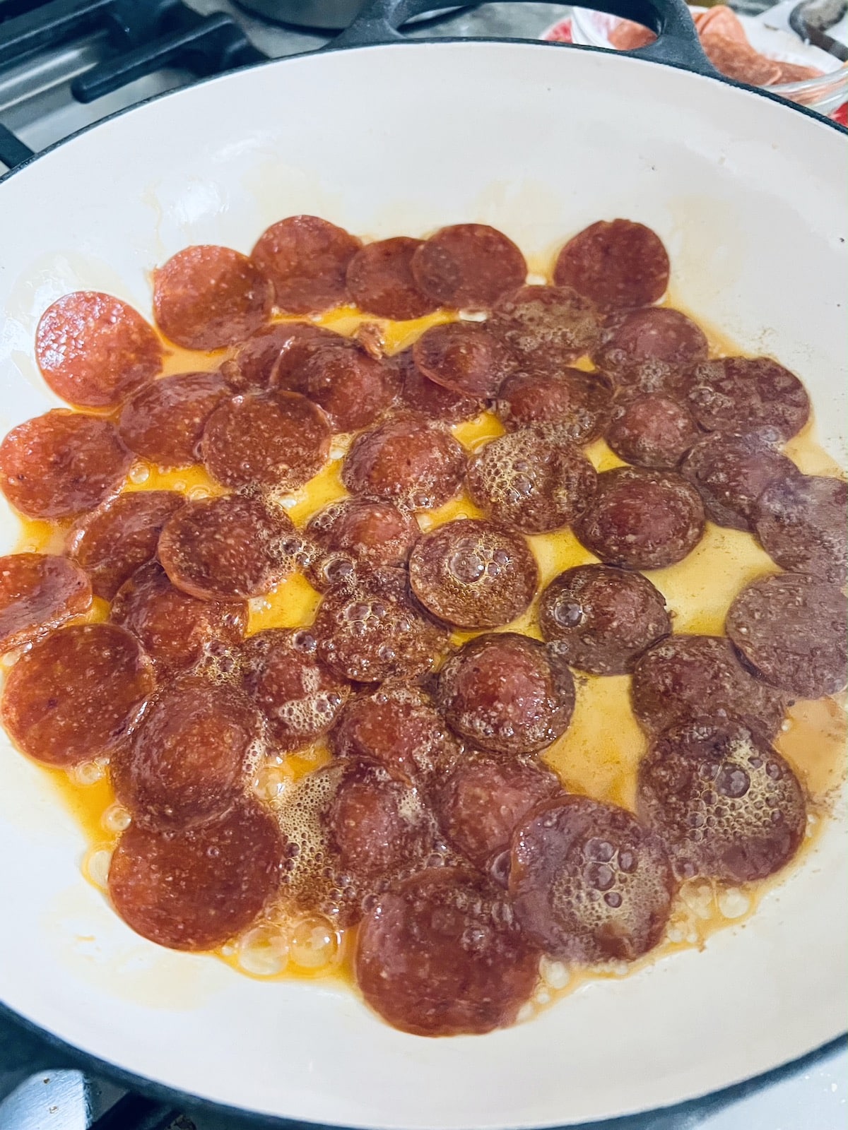 Pizzaiolo Pasta with Crispy Pepperoni (Easy & Fun!) - Mangia with Michele