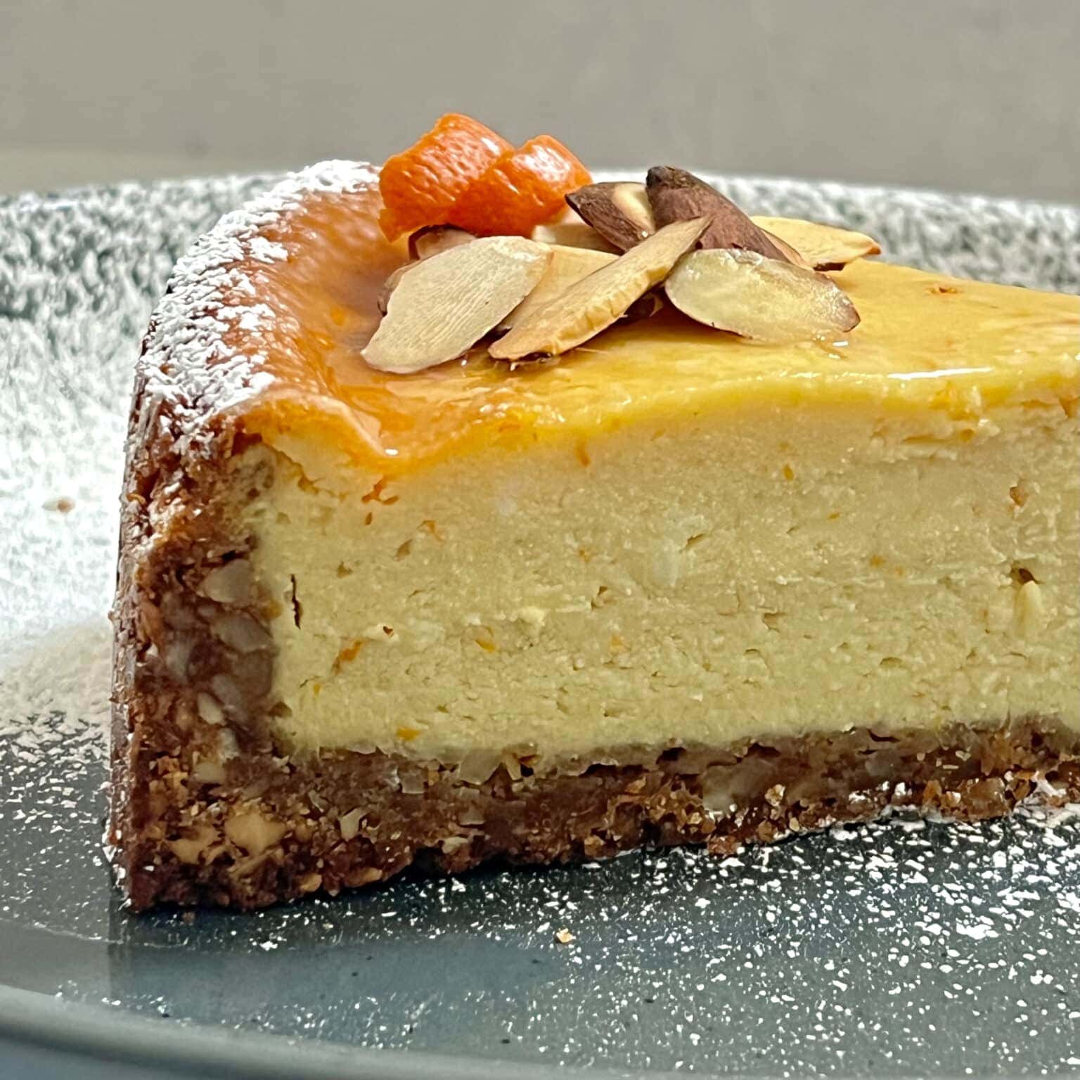 Sicilian Cheesecake with Ricotta, Orange and Almond
