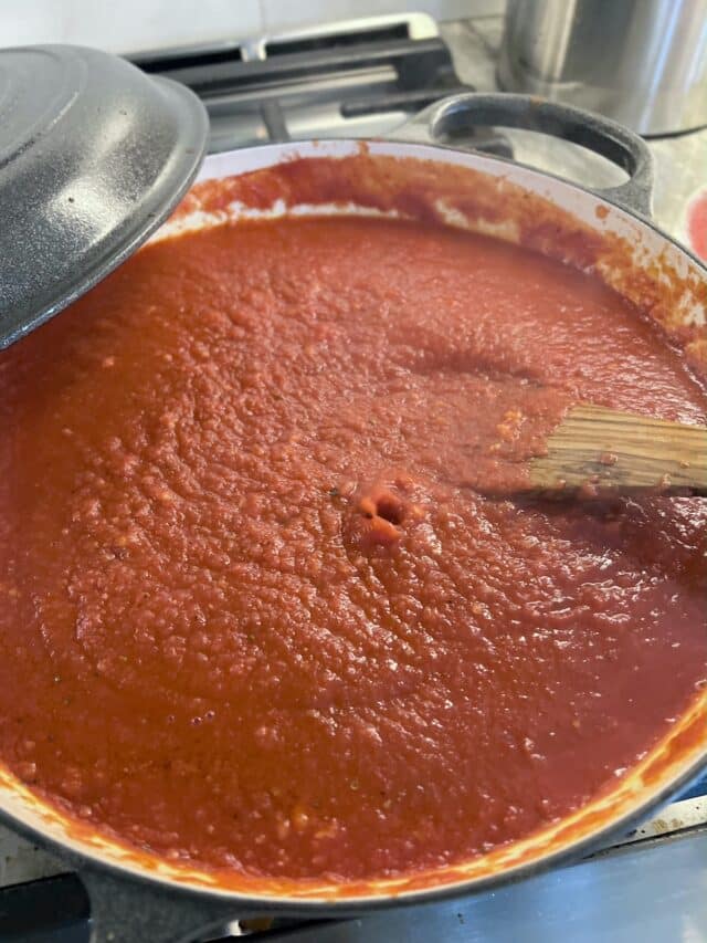 Pizzaiolo Pasta with Crispy Pepperoni (Easy & Fun!) - Mangia with Michele