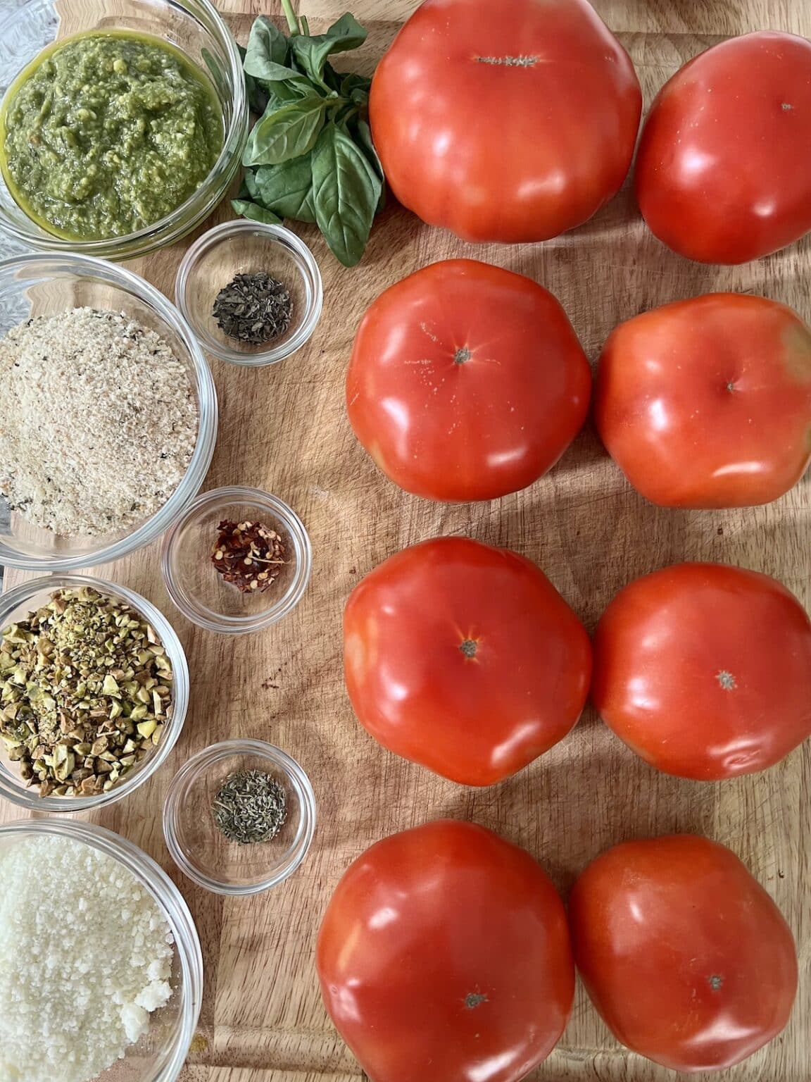 Tomatoes Provencal with Parmesan and Breadcrumbs