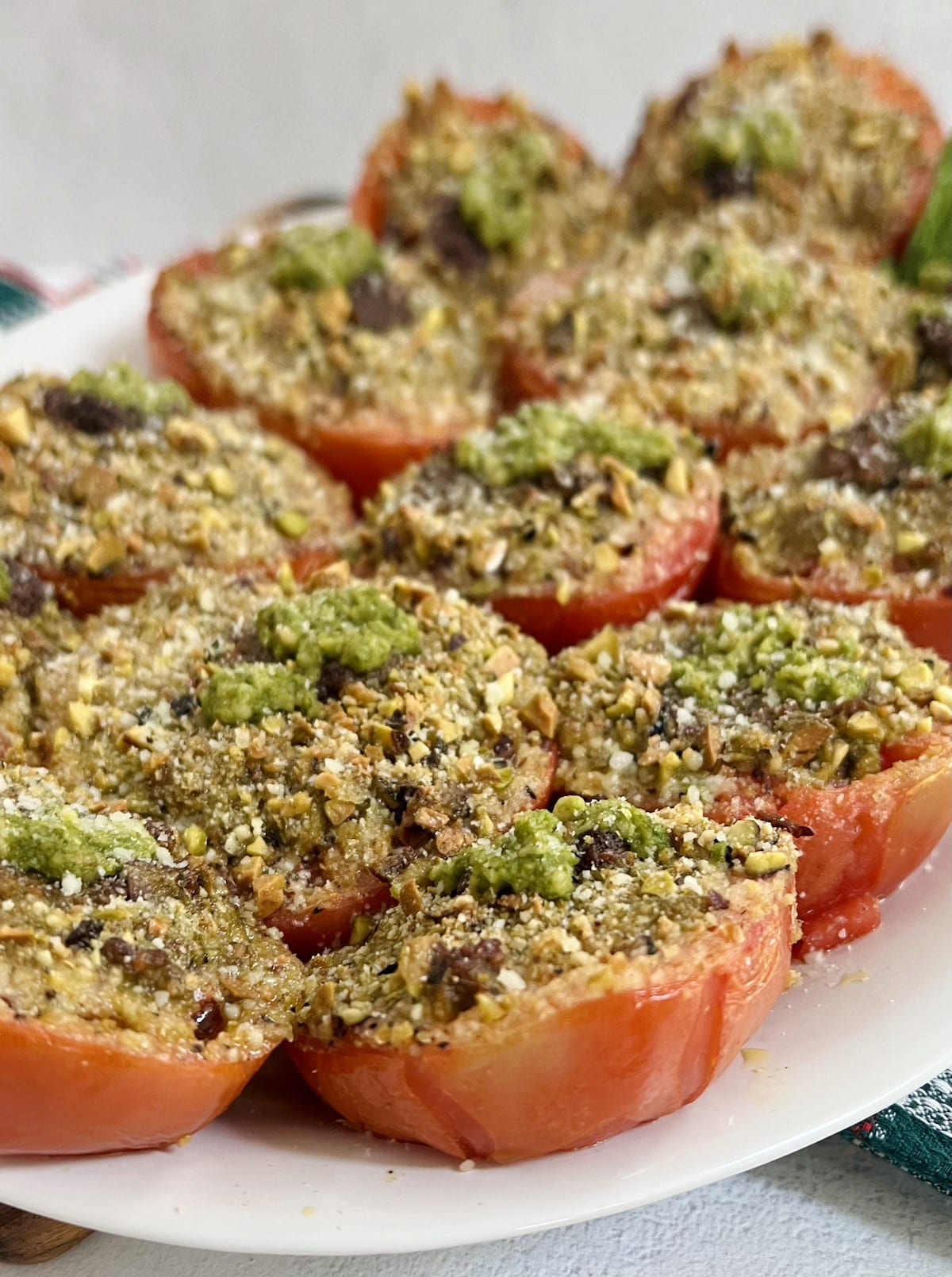 Tomatoes Provencal with Parmesan and Breadcrumbs